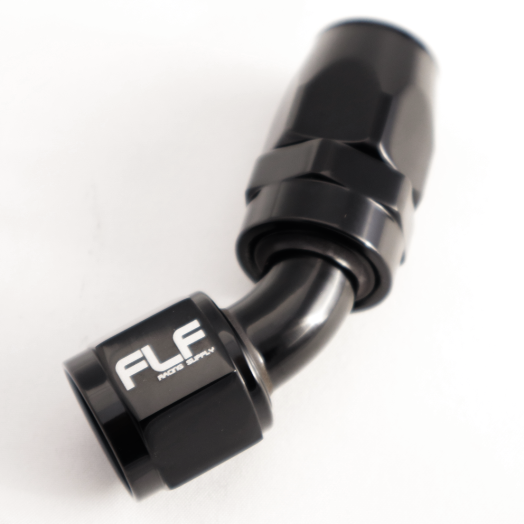 Swivel Hose End – 45 Degree AN – FLF Racing Supply