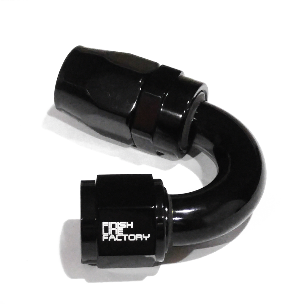 Swivel Hose End – 90 Degree AN – FLF Racing Supply