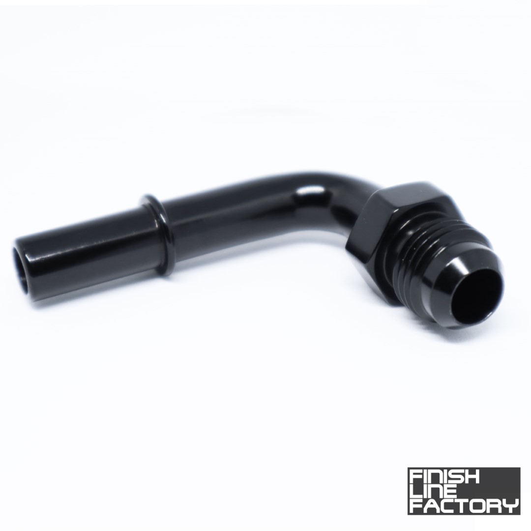 AN to Quick Connect Male - 90 Degree - Finish Line Factory